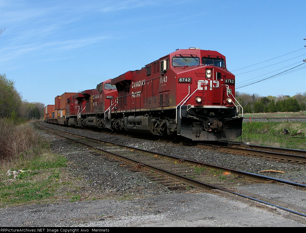 CP 8742 at Spicer with 114.